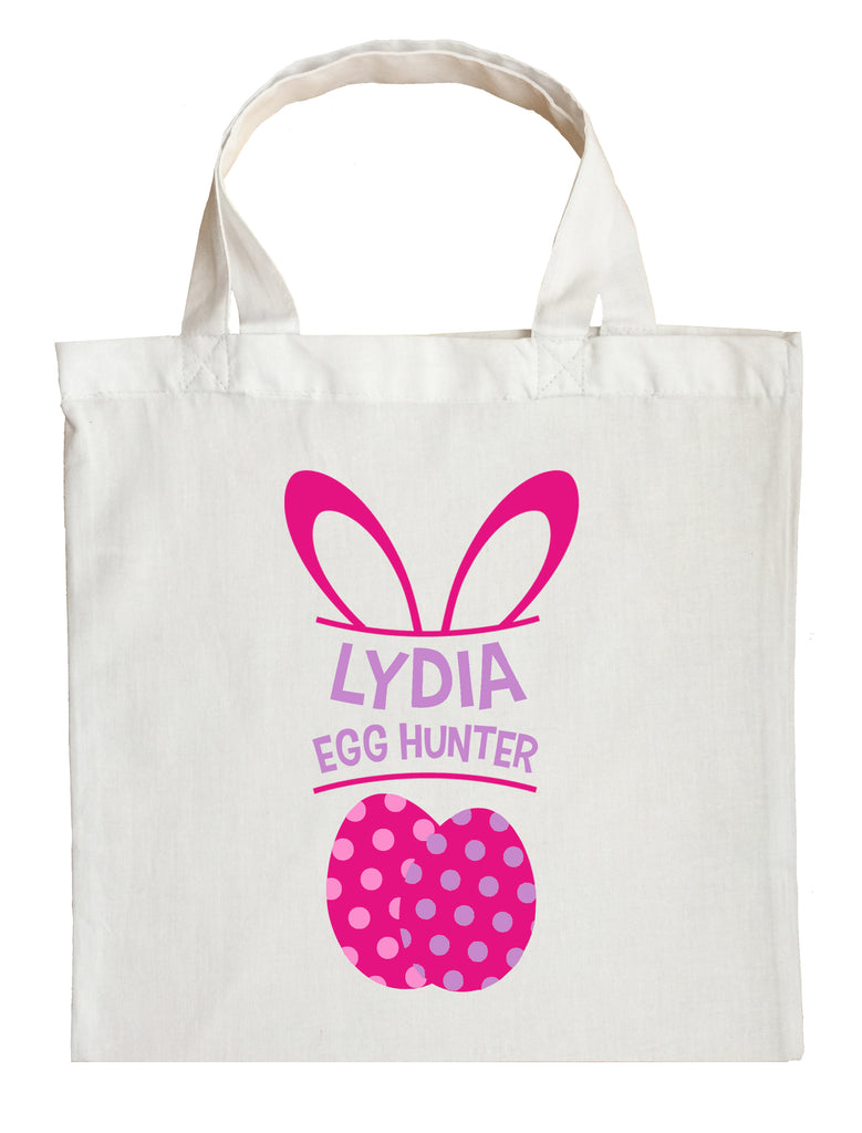 Easter Egg Hunt Bag, Personalized Easter Egg Hunt Bag, Custom Easter E ...